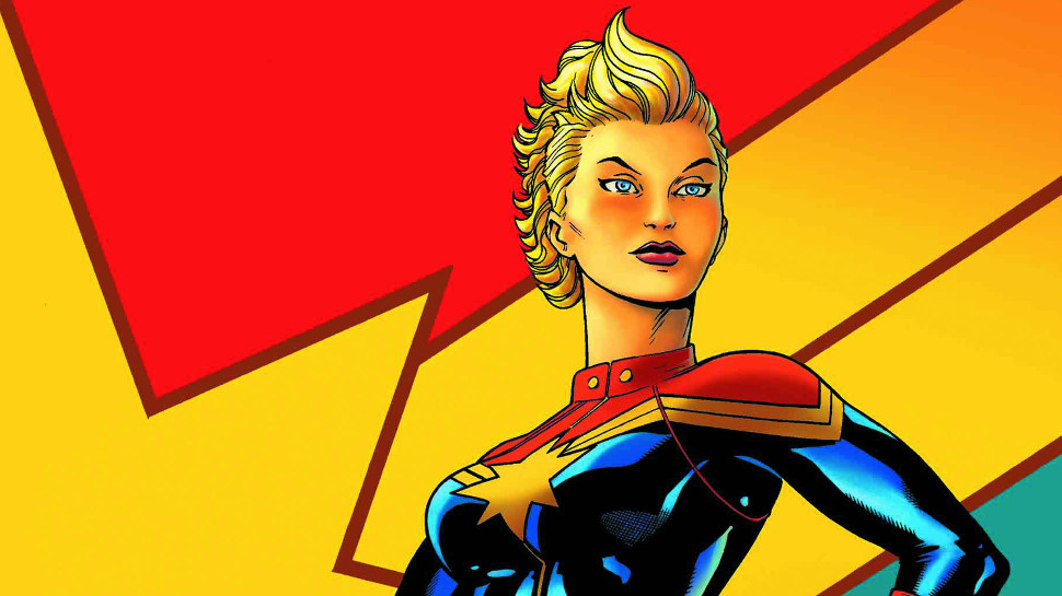 First Official CAPTAIN MARVEL Photos Feature Costumes, Nick Fury, and ...