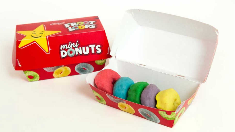 Carl's Jr. and Hardee's Introduce FROOT LOOPS Mini-Donuts for Your ...