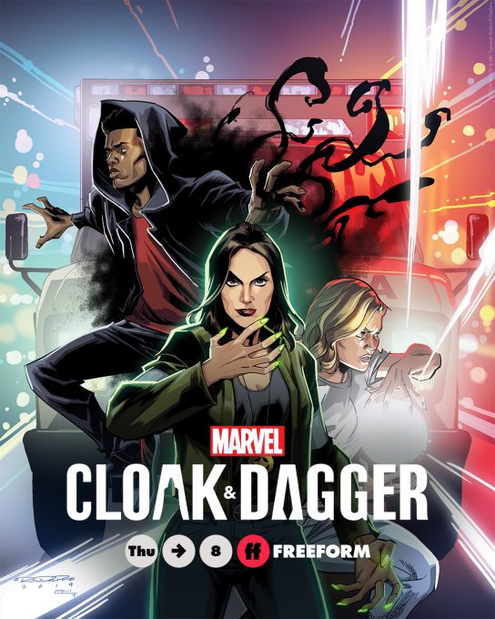 MARVEL'S CLOAK & DAGGER Kicks Off New Season with Exclusive Art - Nerdist