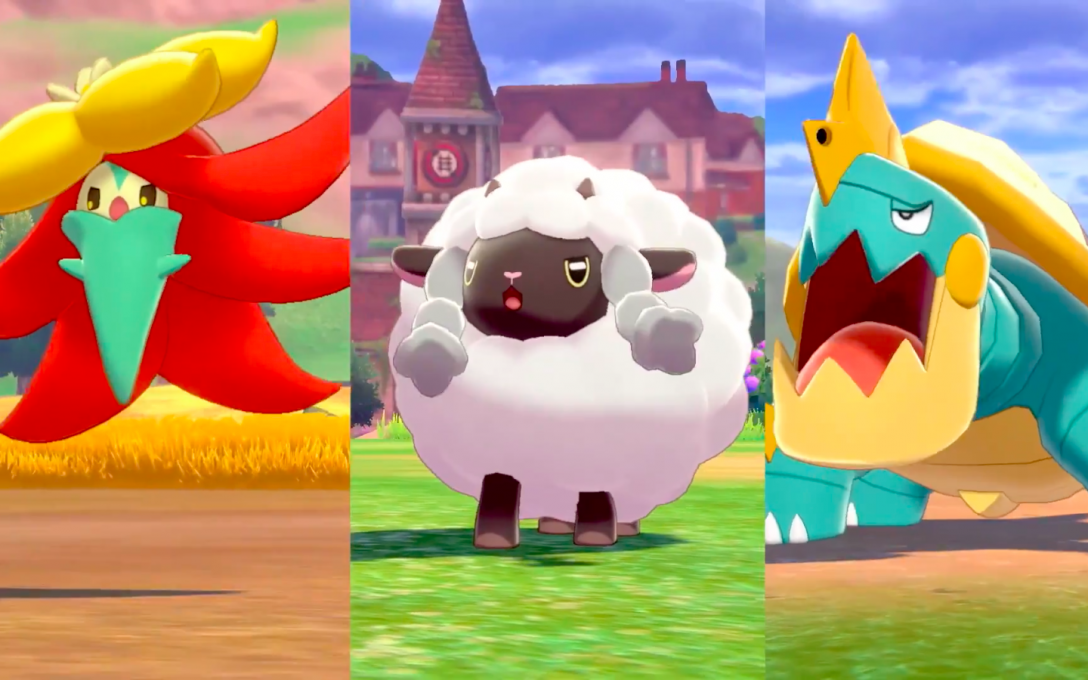 POKÉMON SWORD and SHIELD Reveals 7 New Pokémon (Including Legendaries ...