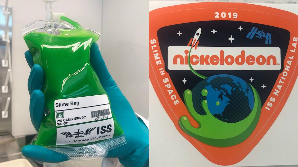 Nickelodeon Sending Slime to the International Space Station - Nerdist