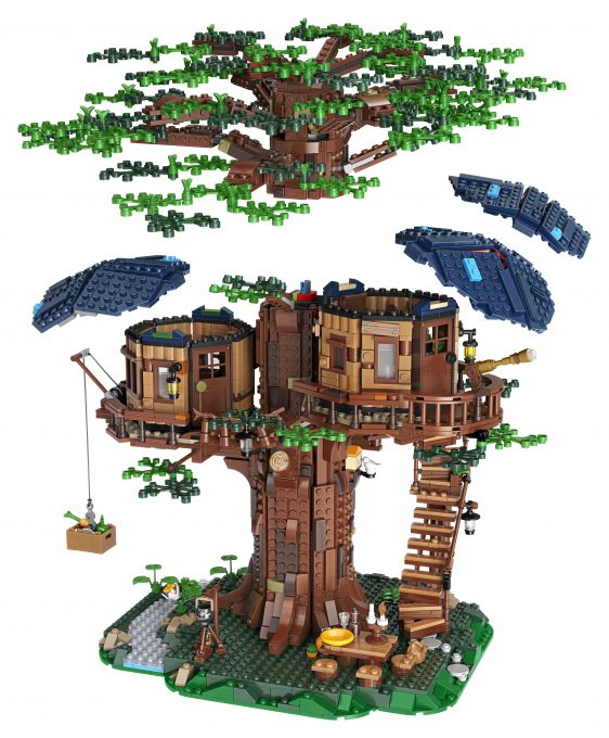 LEGO Ideas Launches an Environmentally Friendly Treehouse - Nerdist