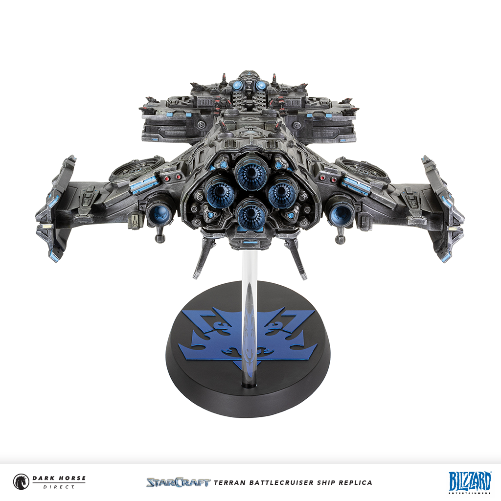 Blast Off with This STARCRAFT Terran Battlecruiser Model - Nerdist
