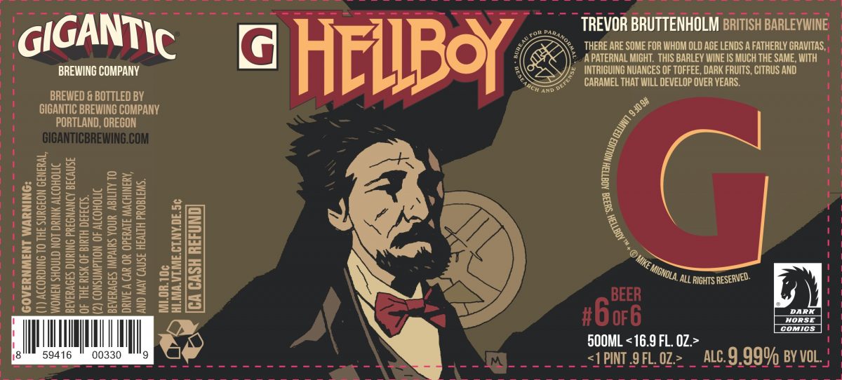 New HELLBOY Beers Celebrate 25 Years of Adventures - Nerdist