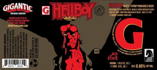 New HELLBOY Beers Celebrate 25 Years of Adventures - Nerdist