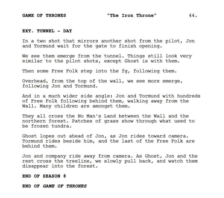 7 Things We Learned from the GAME OF THRONES Finale Script - Nerdist