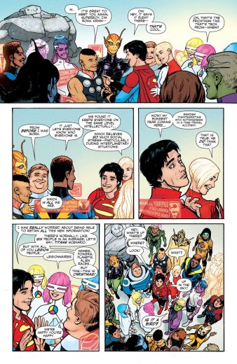 LEGION OF SUPER-HEROES' Brian Michael Bendis on The Story Behind That X ...