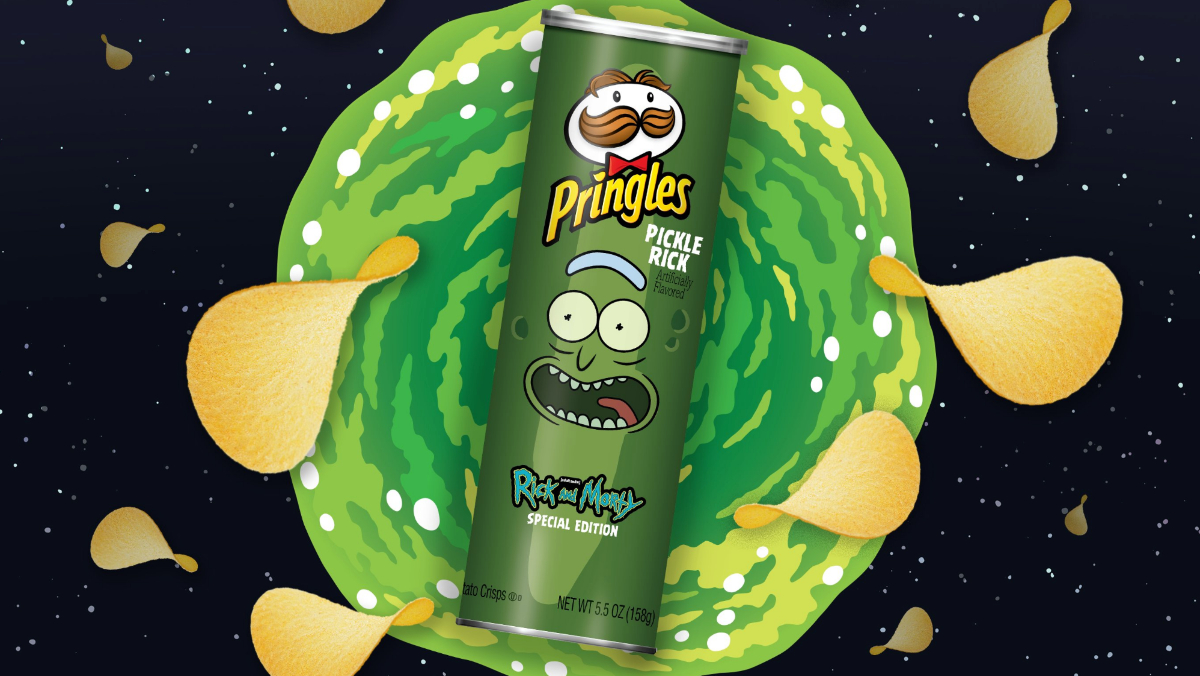 RICK AND MORTY Pringles Line Will Launch During the Super Bowl - Nerdist