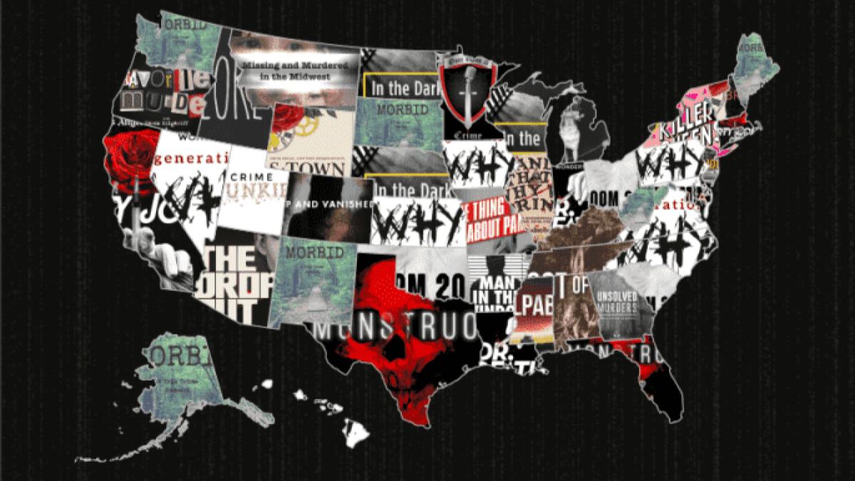 Discover The Most Popular True Crime Podcasts in Each State - Nerdist