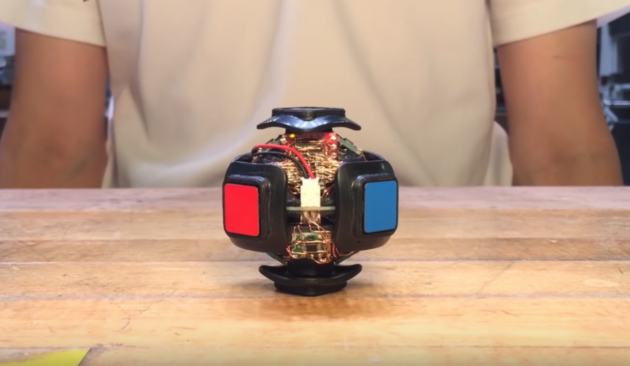 Floating Self Solving Rubiks Cube Does Not Disappoint Nerdist