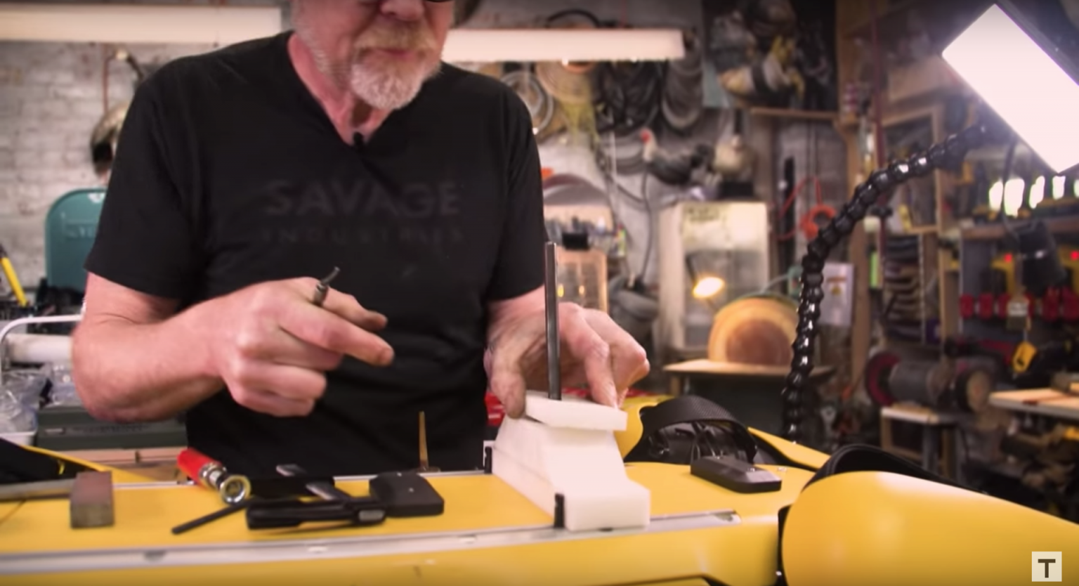 Adam Savage Built a Robot Dog-Driven Rickshaw - Nerdist