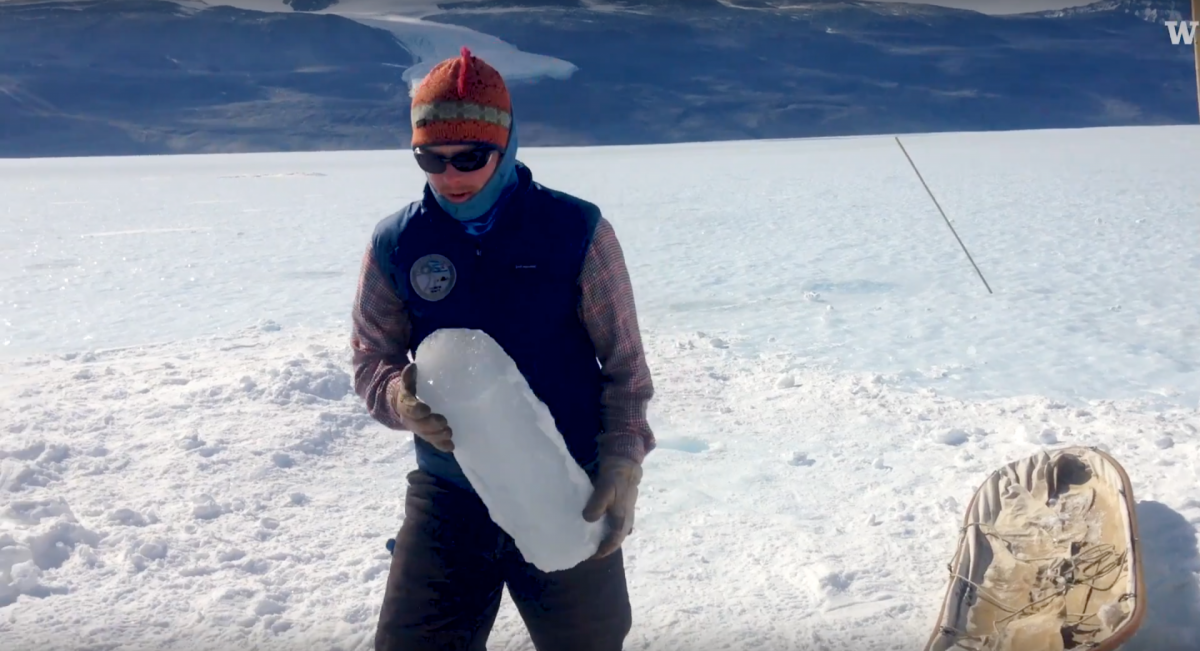 Throwing Ice Down An Ice Hole Makes Crazy Laser Sounds - Nerdist
