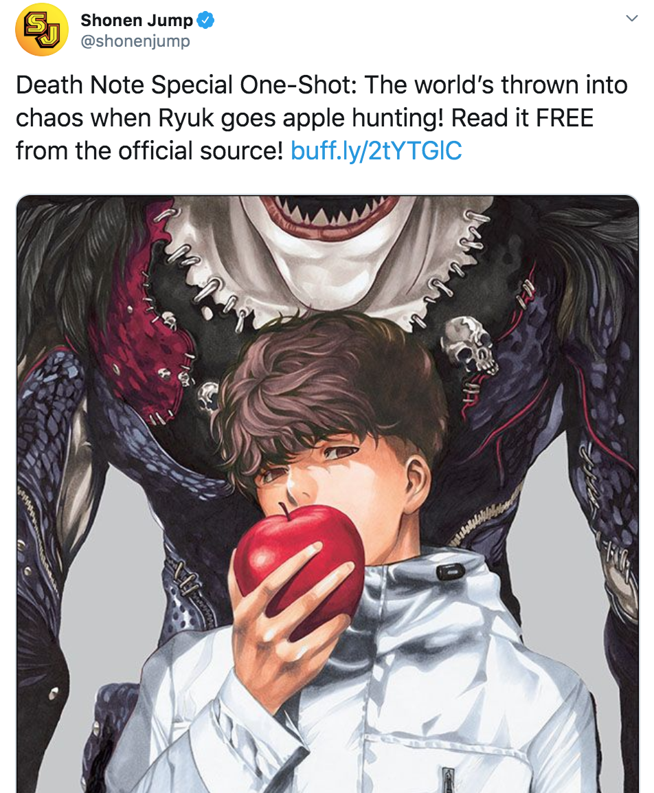 DEATH NOTE Manga Returning For New One Shot Nerdist