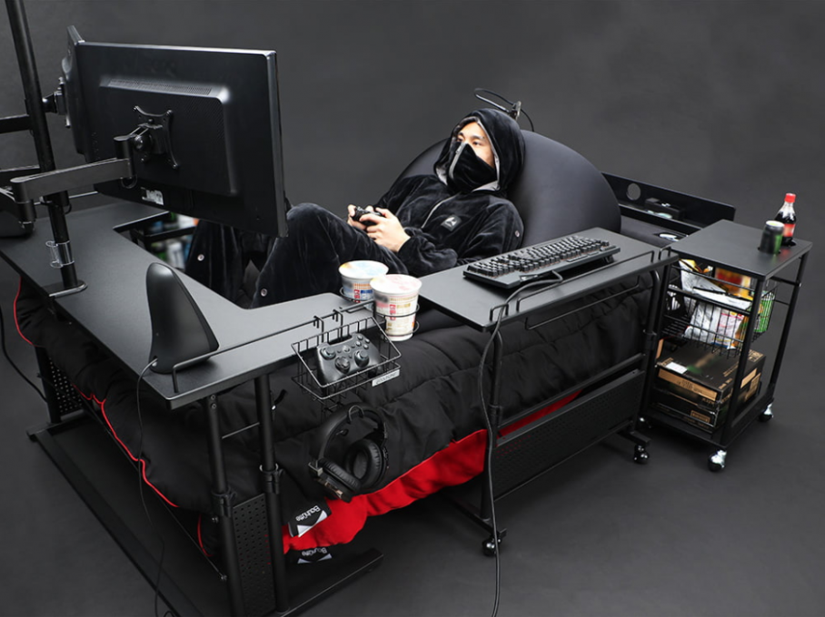 Insane Gaming Bed Offers the Ultimate in Console-Loving Comfort - Nerdist
