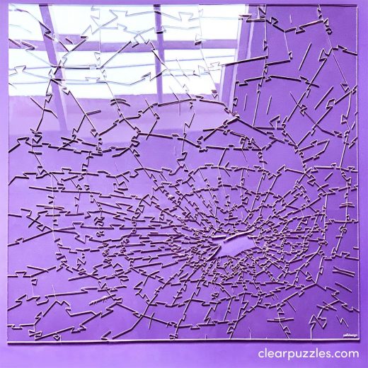 This Clear Jigsaw Puzzle Looks Like Broken Glass - Nerdist