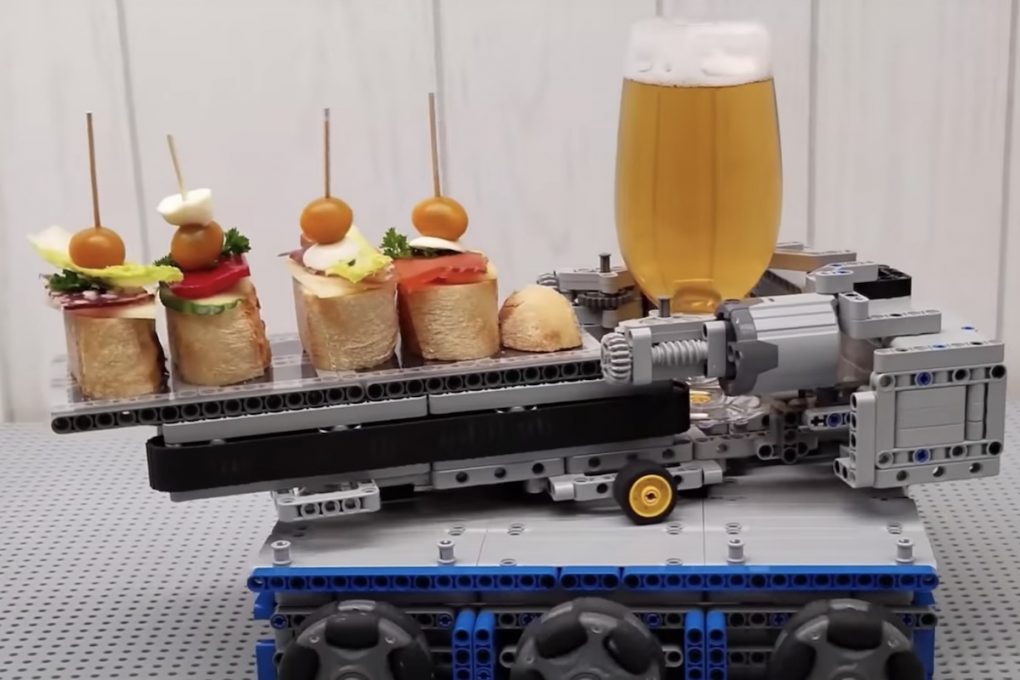 LEGO Tapas Assembly Line Factory Serves Snacks and Fun - Nerdist