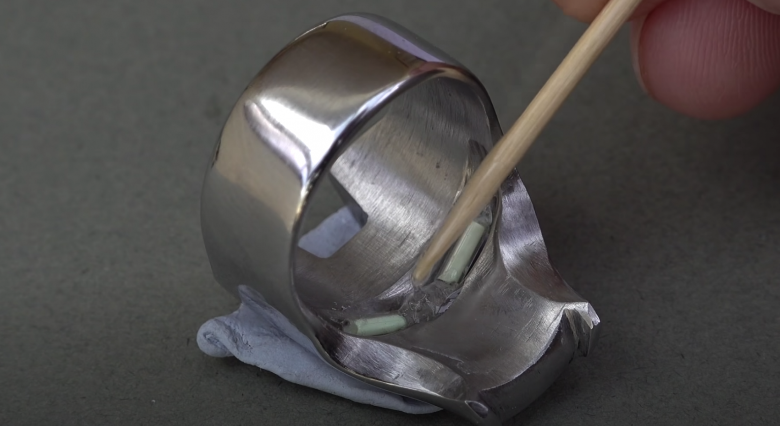 Watch Hex Nut Crafted into Tiny IRON MAN Helmet - Nerdist