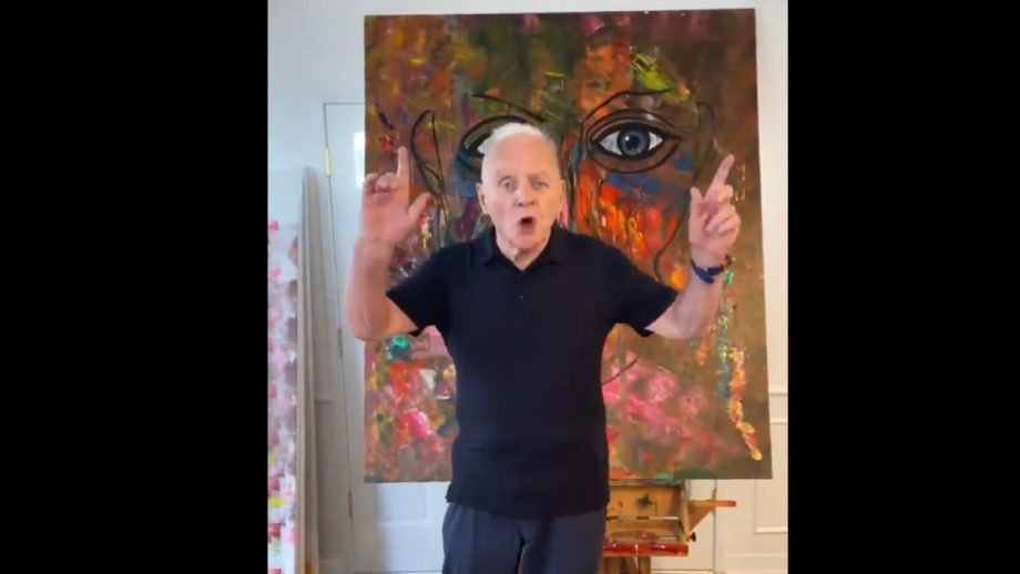 Just Anthony Hopkins Dancing with His Cat on TikTok - Nerdist