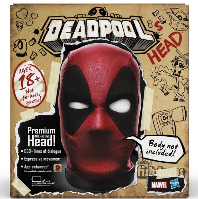 DEADPOOL Talking Head Collectable Is Shamelessly Interactive - Nerdist