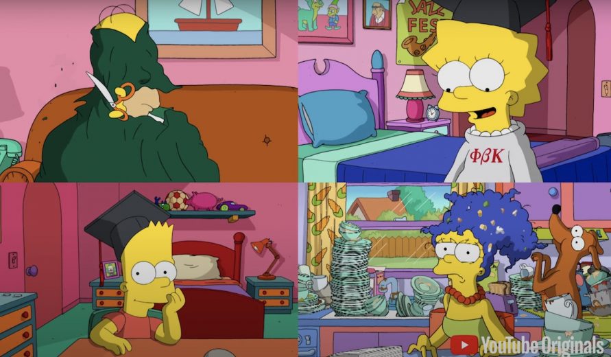 THE SIMPSONS Offer Words of Wisdom to Class of 2020 - Nerdist