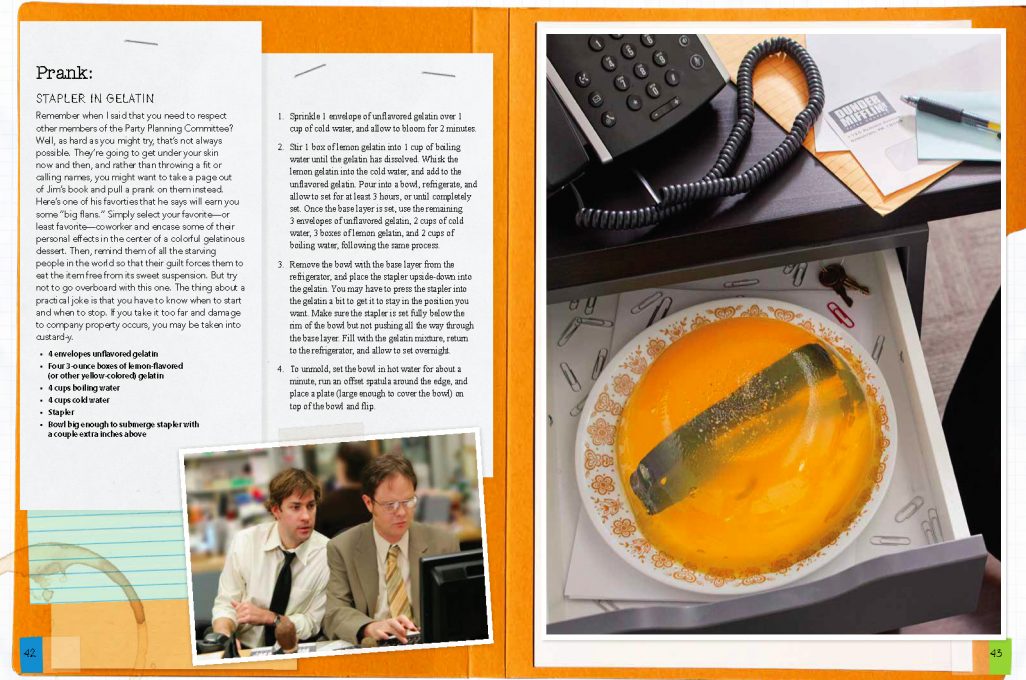 THE OFFICE Official Party Planning Guide Cover Reveal - Nerdist