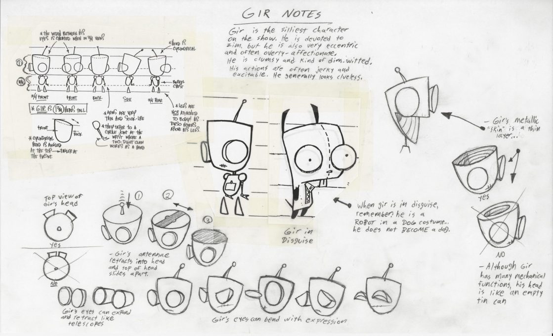 Get an Exclusive Look Inside THE ART OF INVADER ZIM - Nerdist