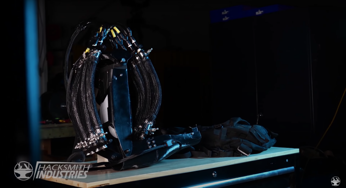 CRYSIS Nanosuit Arm Prototype Provides Scary Strength Boost - Nerdist