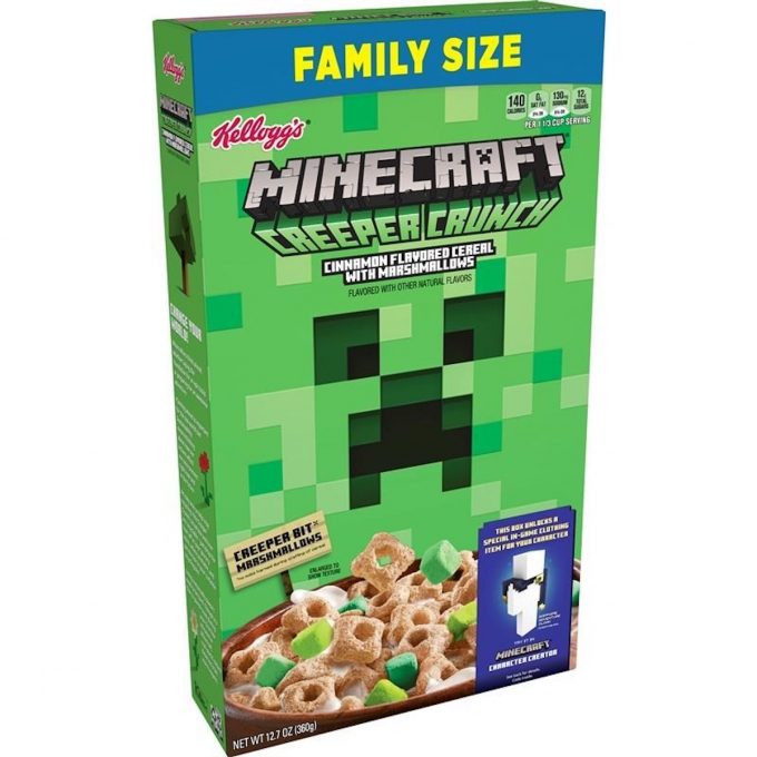 Limited Edition MINECRAFT Cereal Now in Stores - Nerdist