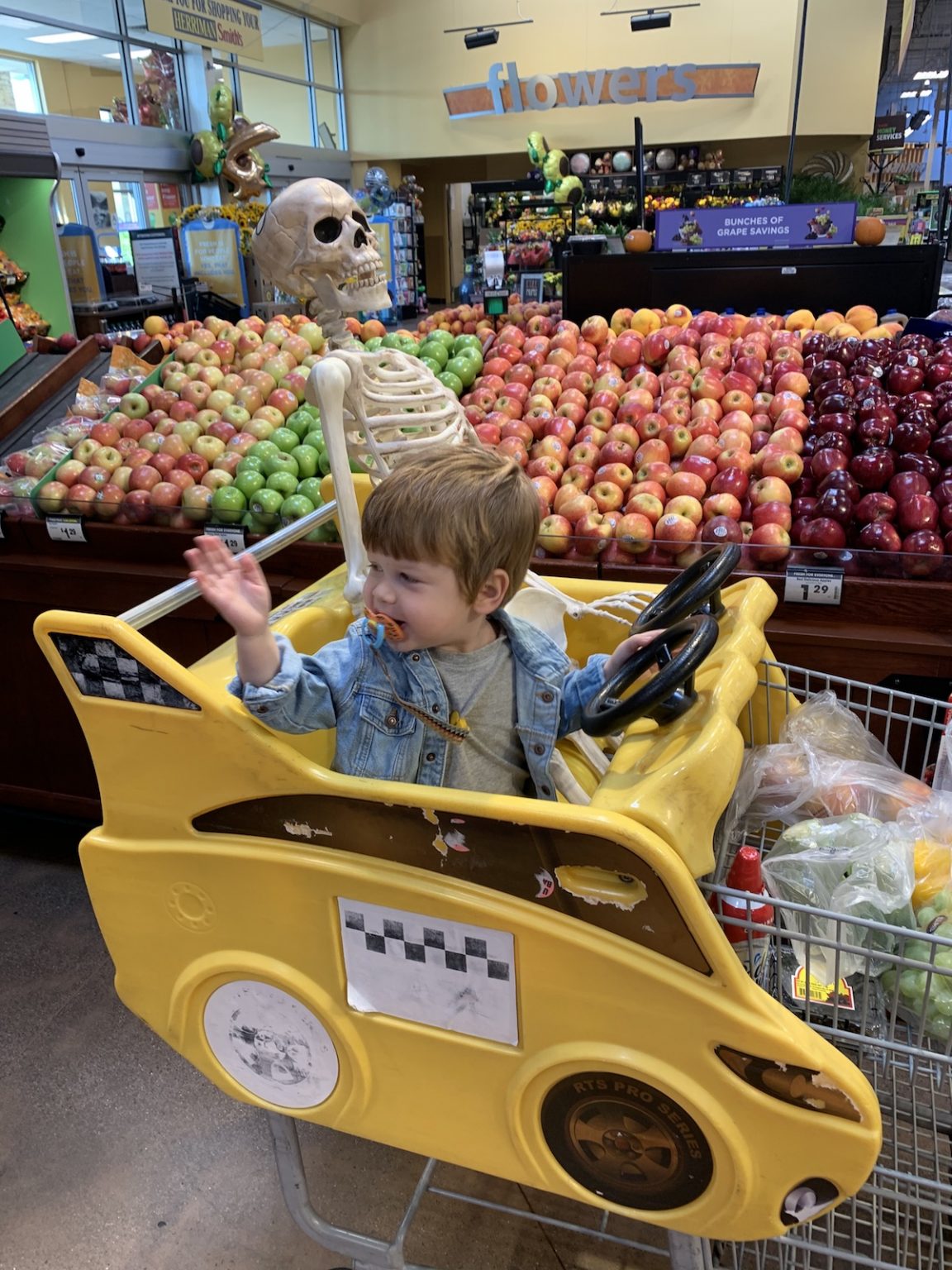 Toddler Refuses to Go Anywhere Without His Skeleton Friend - Nerdist
