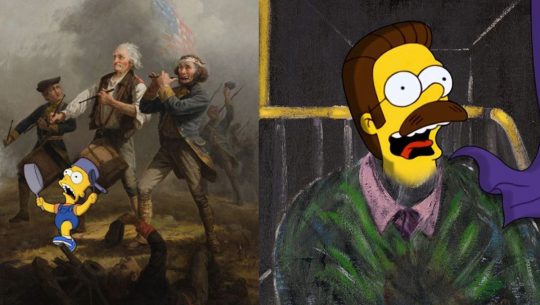THE SIMPSONS Meets Fine Art in Amazing Mash-Ups - Nerdist