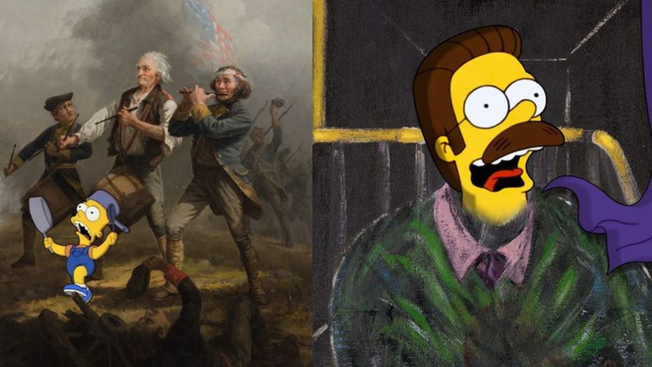 THE SIMPSONS Meets Fine Art in Amazing Mash-Ups - Nerdist