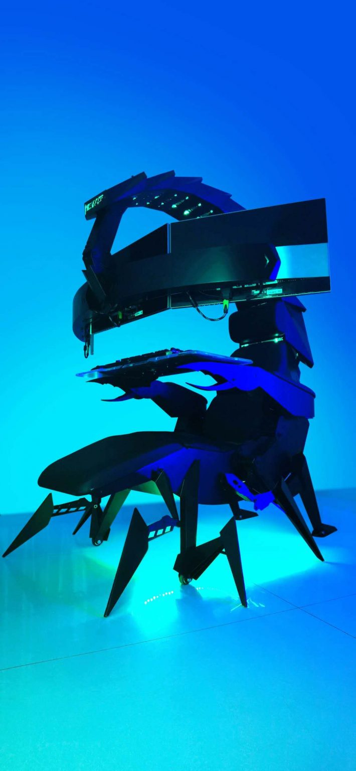 Scorpion-Style Gaming Chair Moves Like an Arachnid - Nerdist