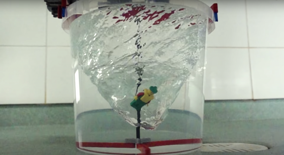 LEGO Minifigures in a Vortex Is a Thrilling Experiment - Nerdist