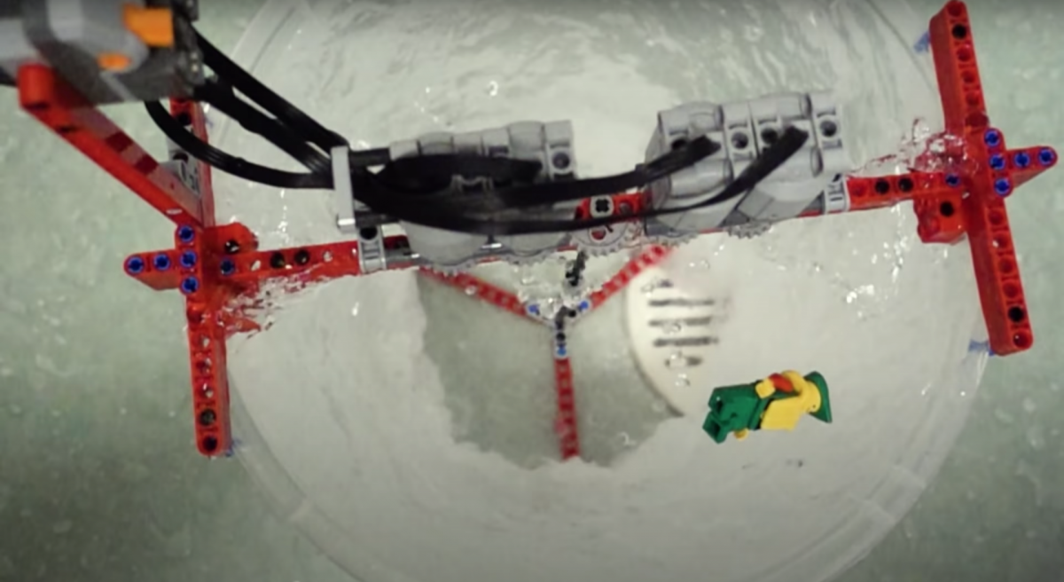 LEGO Minifigures in a Vortex Is a Thrilling Experiment - Nerdist