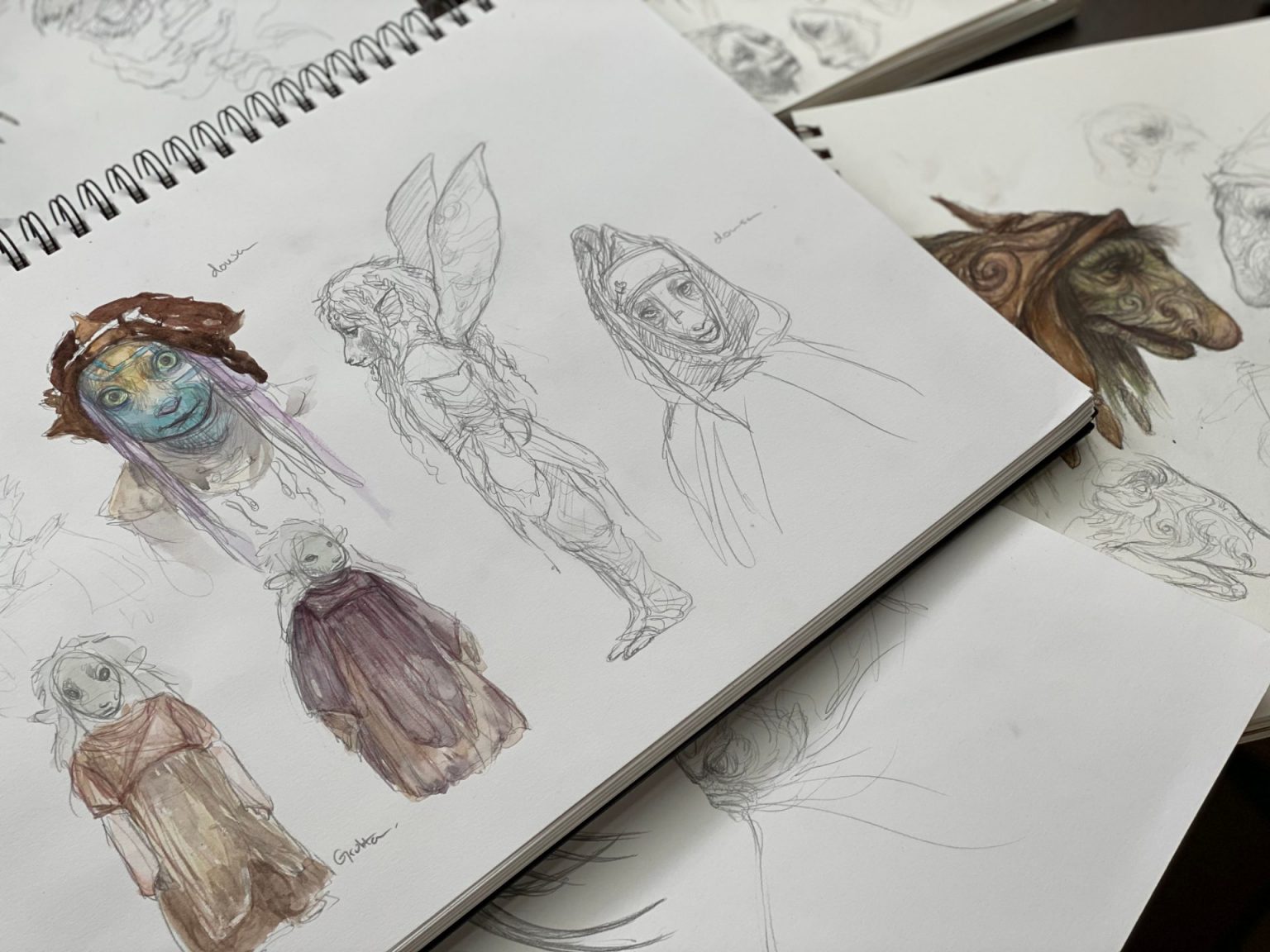 THE DARK CRYSTAL BESTIARY Artist Shares Her Process and Sketches - Nerdist