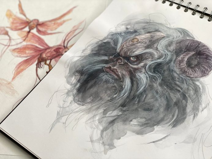 THE DARK CRYSTAL BESTIARY Artist Shares Her Process and Sketches - Nerdist