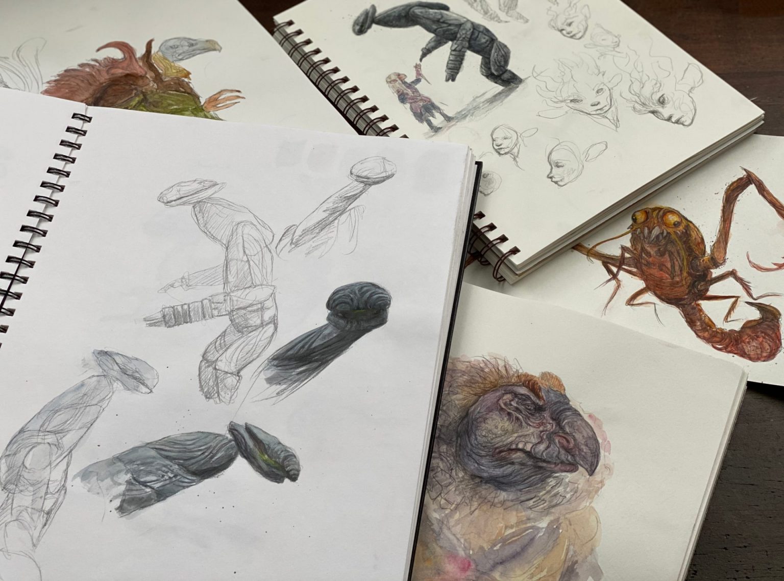 THE DARK CRYSTAL BESTIARY Artist Shares Her Process and Sketches - Nerdist