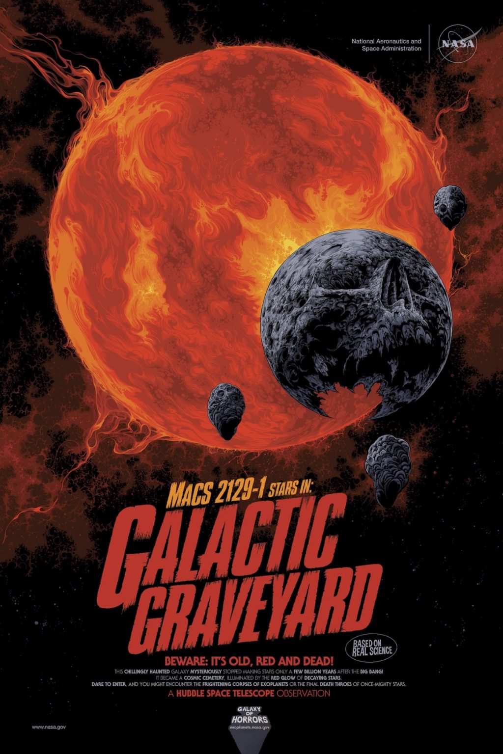 NASA Posters Turn Real Cosmic Phenomena into Sci-Fi Horror - Nerdist