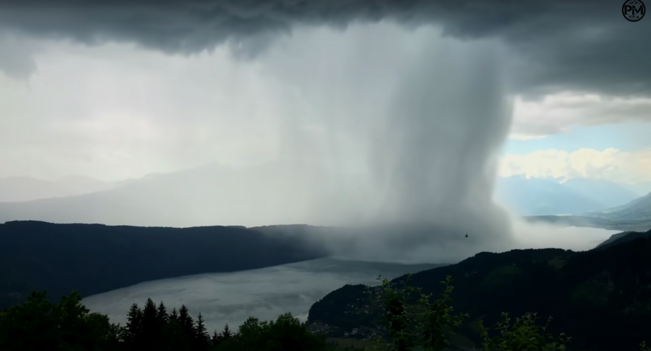 Incredible Time-Lapse Shows Cloudburst "Tsunami" Over a Lake - Nerdist