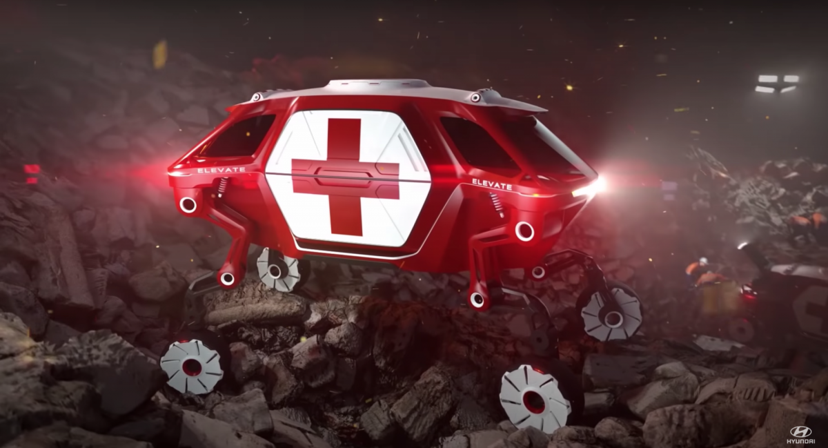 Hyundai Developing Car That Moves Like an AT-AT on Wheels - Nerdist