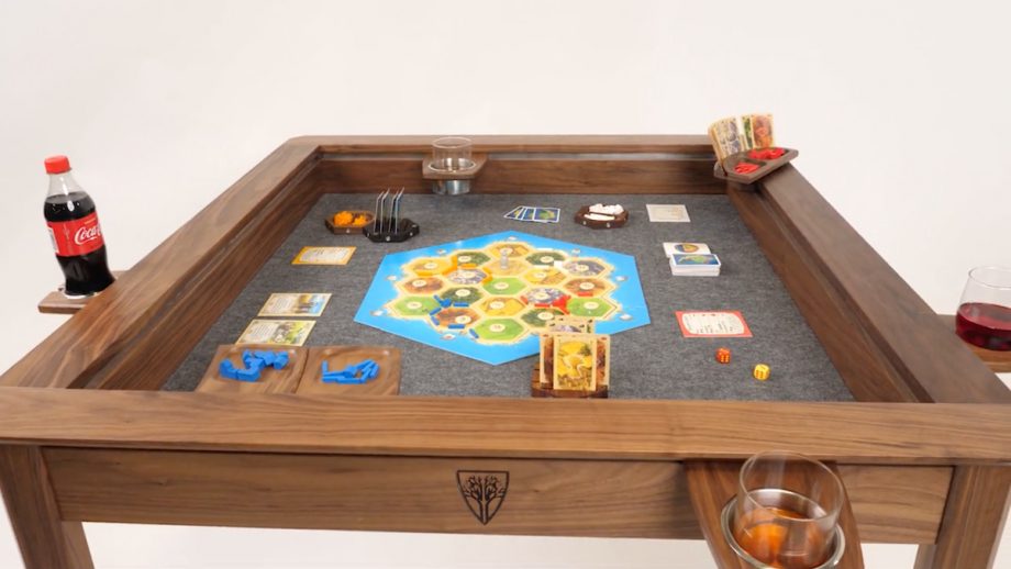 Level Up Your Tabletop Game with This Fancy Gaming Table - Nerdist