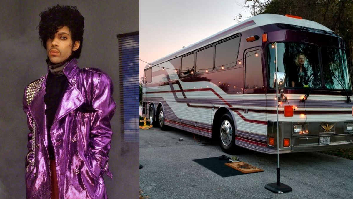 You Can Own Prince's Purple Rain Tour Bus - Nerdist