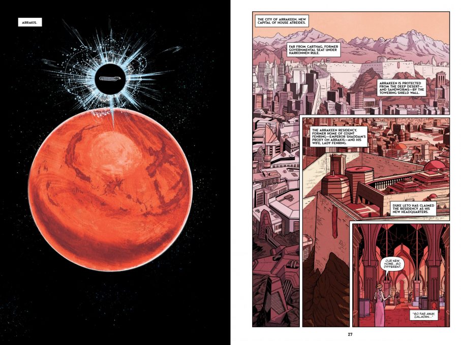 DUNE's First Ever Graphic Novel Adaptation Is Here - Nerdist