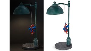Spider-Man on a Streetlight Makes a Marvelous Desk Lamp - Nerdist