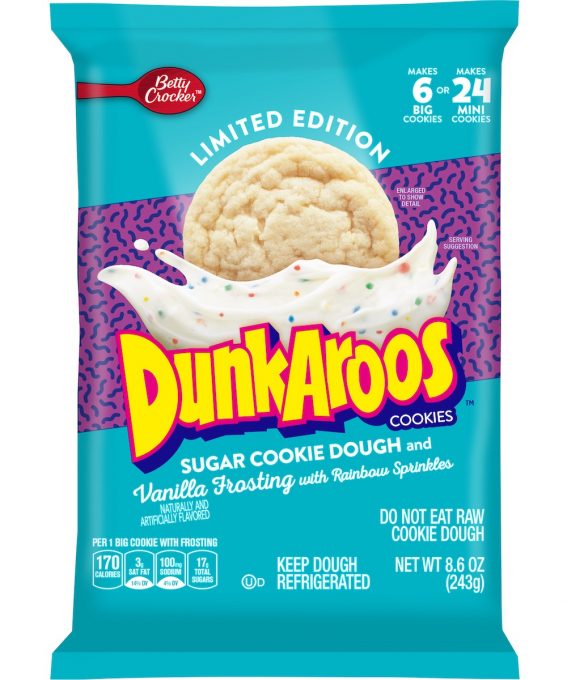 Dunkaroos Sugar Cookie Dough Comes with Sprinkle Frosting - Nerdist