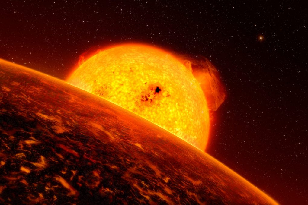This Hellish Exoplanet Rains Rocks Into Its Lava Oceans - Nerdist