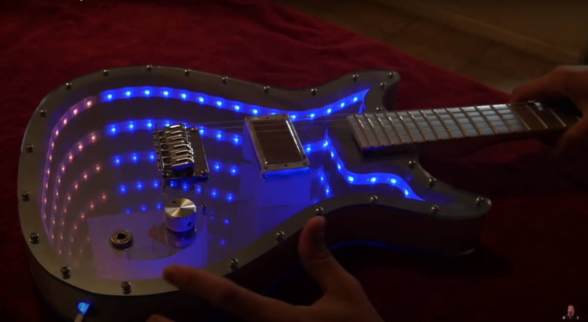 This Infinity Mirror Guitar Is a Psychedelic Escape - Nerdist