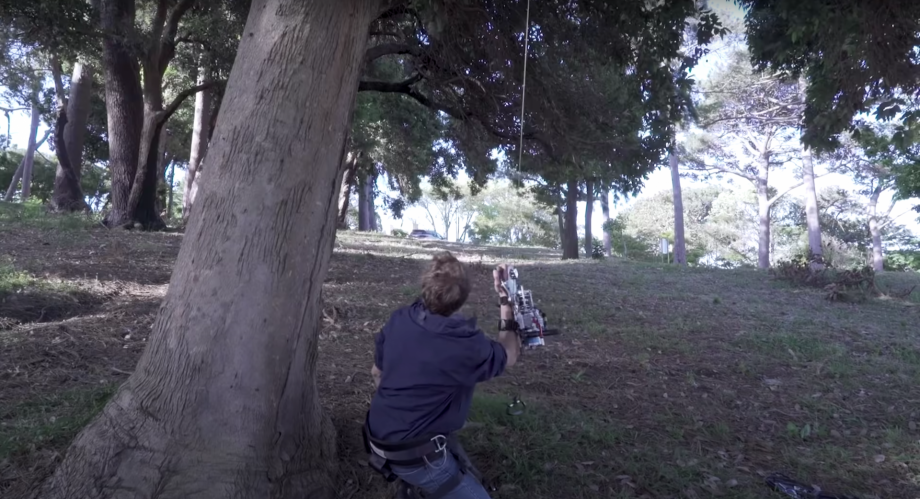 This Electric Grappling Gun Looks Like Scary Good Fun - Nerdist