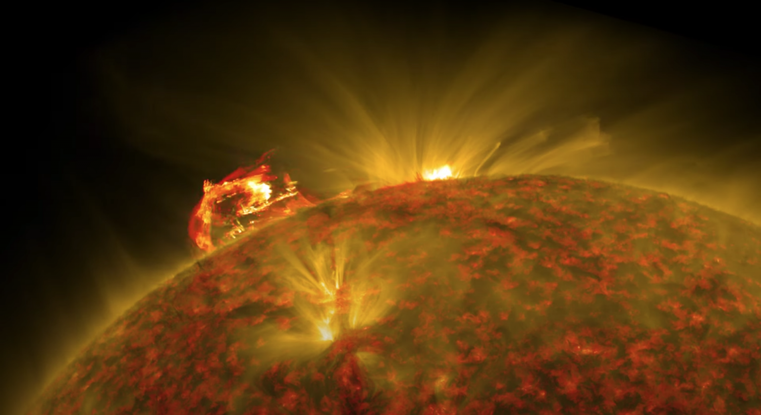 NASA Captures Stunning Imagery of Plasma Blast on the Sun - Nerdist