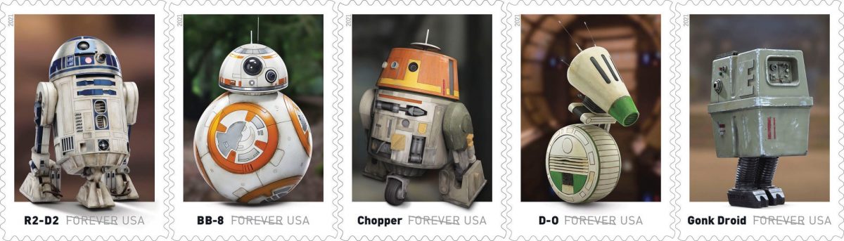 USPS Announces New STAR WARS Droid Stamp Set - Nerdist